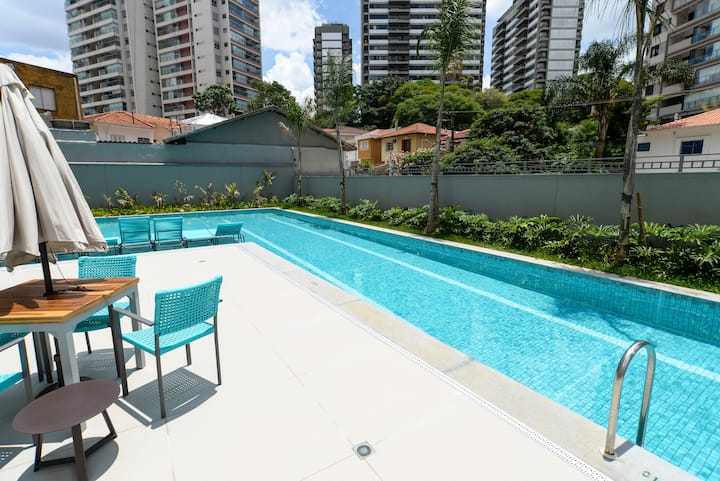 Vila Madalena Premium | Piscina, Garagem E Metrô - Brasil