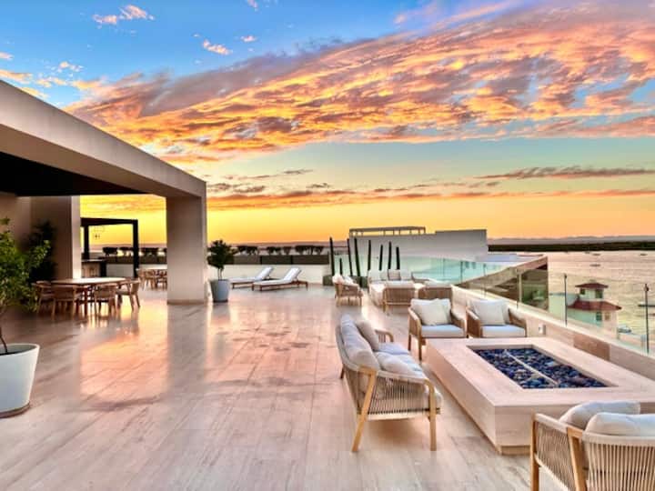 Penthouse Vista Coral Oceanfront - La Paz