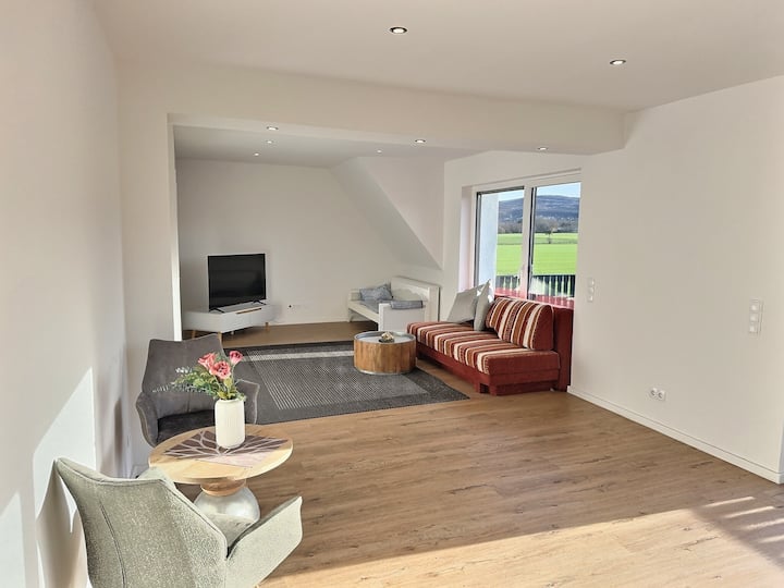Große Wohnung Mit Blick Aufs Wiehengebirge - Minden