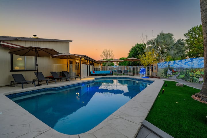 Free Heated Pool I Game Room I Cabin I Bbq I Lux - Mesa, AZ