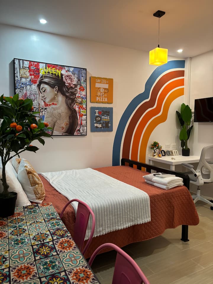 Eclectic Maximalist Studio Apartment - Cabanatuan