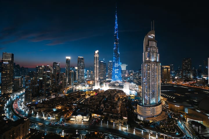 High Floor 2br Burj&fountain View 3mins Dubai Mall - Dubai