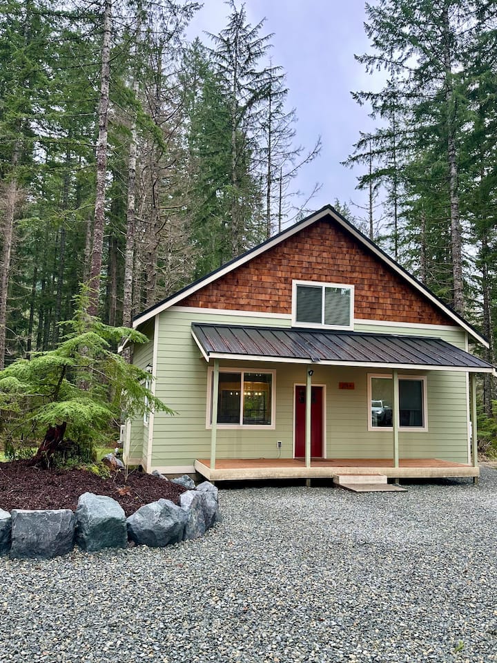 Sauna + Hot Tub + Ev + Fire Pit 10 Min To Rainier - Ashford, WA