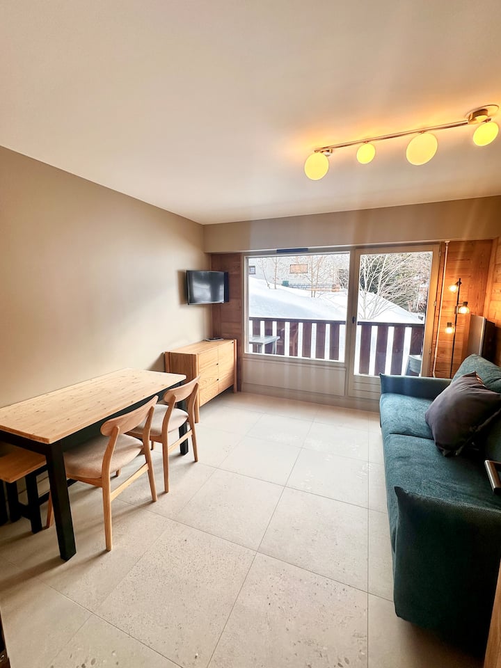 Joli Studio Rénové Au Coeur Du Village - La Clusaz