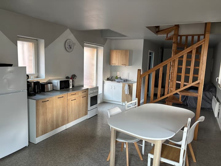 2 Chambres Centre-ville, 10 Min Paluel Et Plages - Plage des Petites Dalles