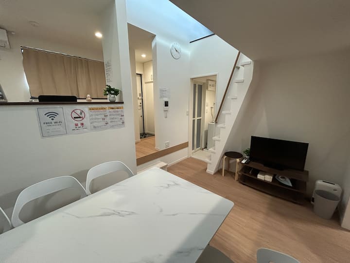 【2025.12 New Open】 寝室2部屋＋リビング+ロフト付 家族や友人とゆったりと過ごせる - Fukuoka