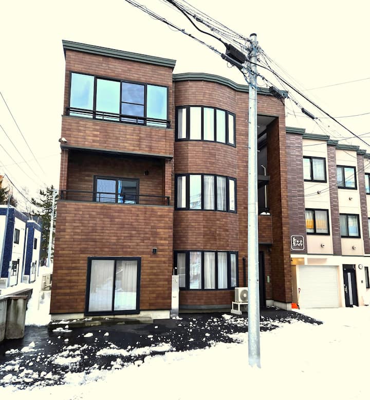 ÉLégante Maison Entièrement Indépendante De94㎡&97㎡ - Ebetsu