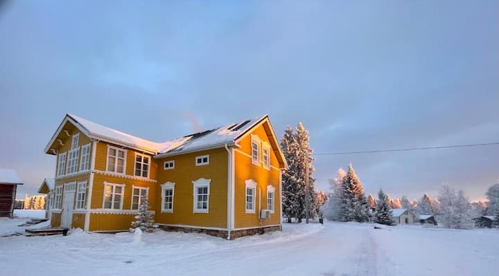 Maalaistalo/kartano Lapissa Wanha Niemelä - Finland