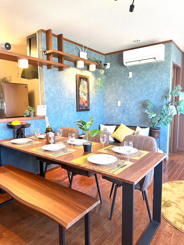 Opensale《富士山一望》和食店オーナーの宿・最大8名、長期歓迎！【無料駐車場】食事特典有り - Fuji