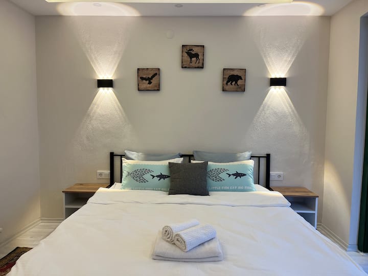 Konak’da Merkezi Modern Taş Ev/güvenli Ve Temiz - Izmir