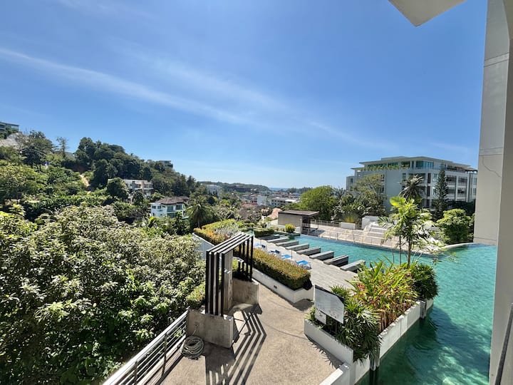 Sea And Pool View Amazing Room - Kata Beach