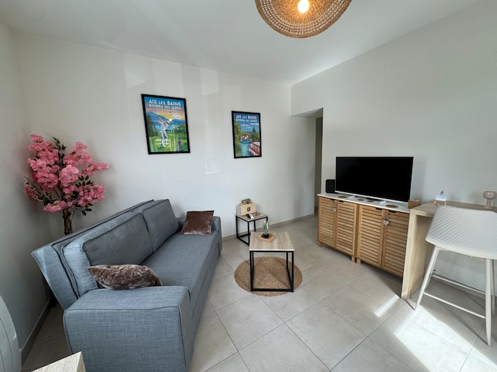 Rdc Grand Port - Terrasse Avec Parking Privé - Aix-les-Bains