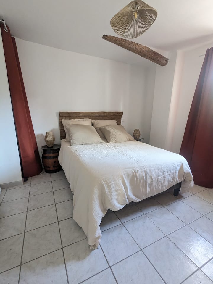 Maison Dans Les Vignes Entièrement Rénovée. - Sénas