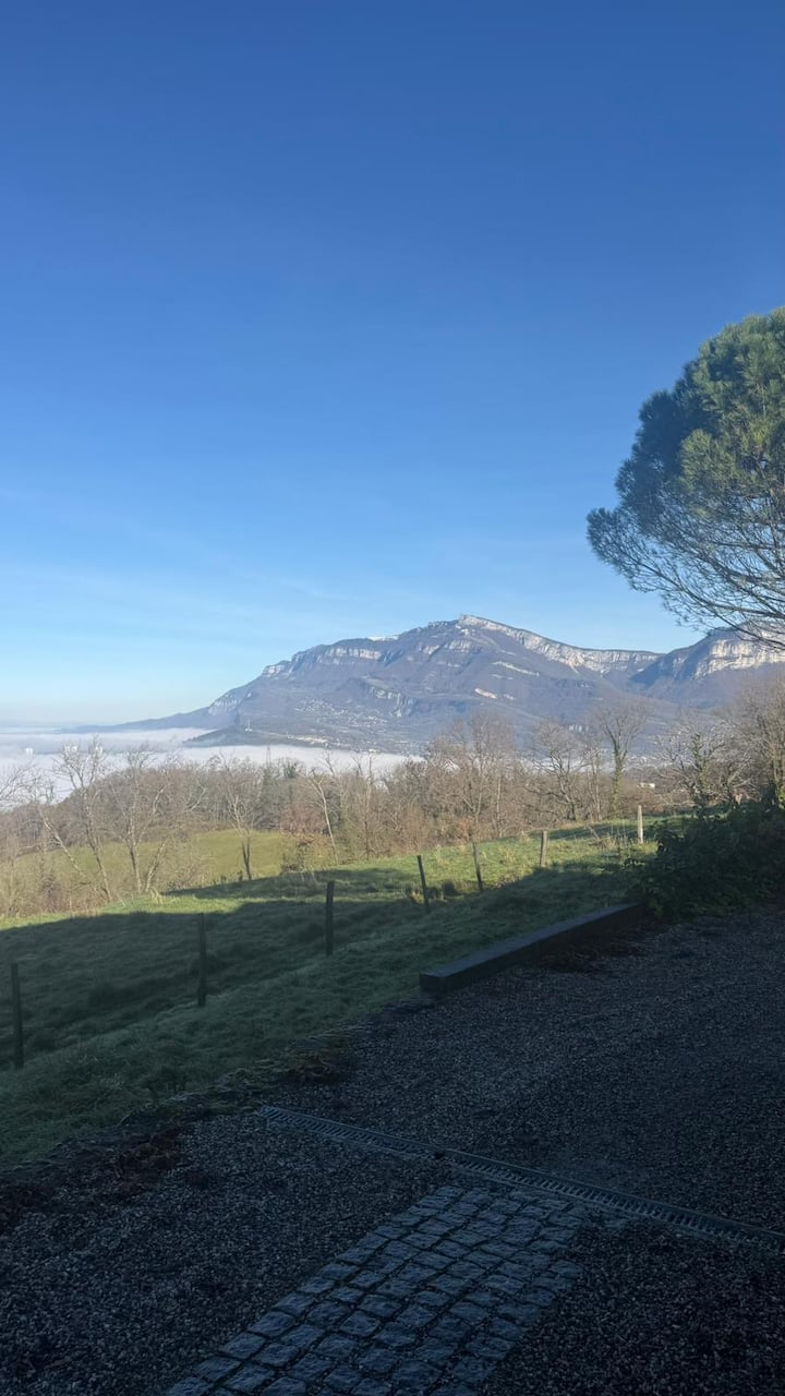 Maison Cosy Avec Vue Sur Les Montagnes - Chambéry