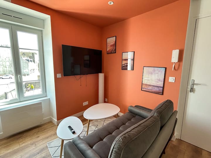 Terracotta Sunset - Calme Et Cosy, Parking, Wifi - Le Vivier-sur-Mer