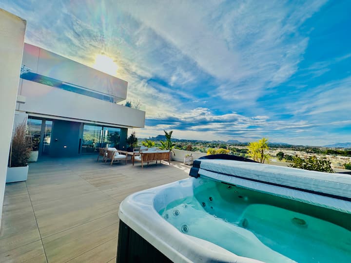 ÁTico Luxury En Pau 5, San Juan Parking Gratis - Alicante