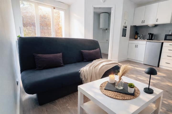 Studio Cosy - Cour Privée – Arrivée Autonome –Wifi - Amiens