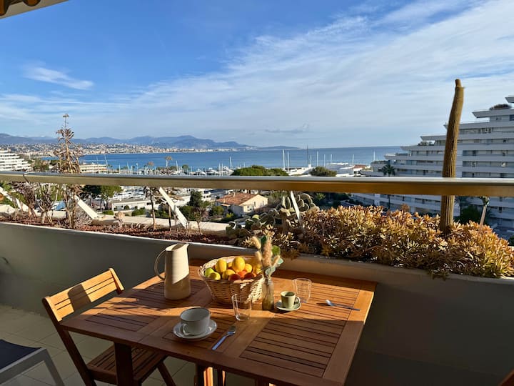 Marina Vue Mer Panoramique - Premium - Villeneuve-Loubet