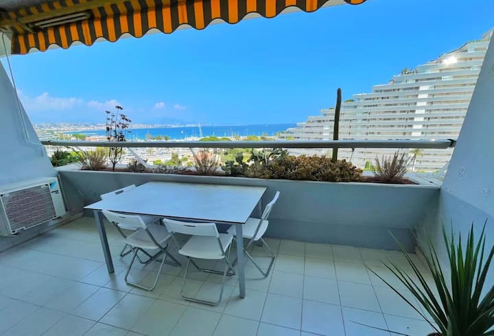 Marina Vue Mer Panoramique- Premium - Villeneuve-Loubet