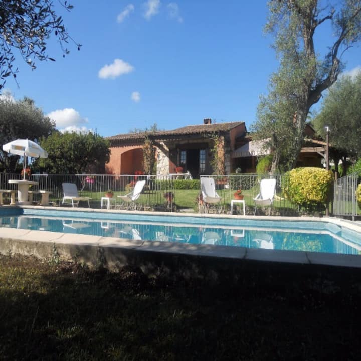 Maison Provençale Avec Piscine Et Jardin, Au Calme - La Colle-sur-Loup