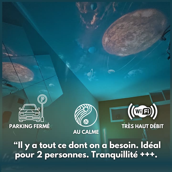 Stellar Lodge # Parking - Calme - Proche Thermes - Aix-les-Bains