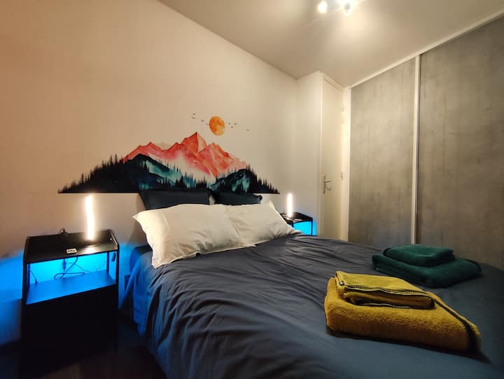 Stellar Lodge # Parking - Calme - Proche Thermes - Aix-les-Bains