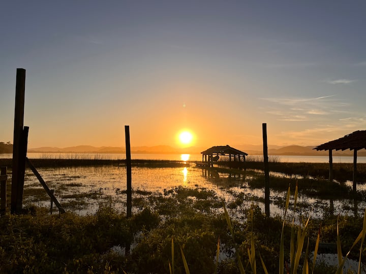 Entre A Lagoa E As Praias | Casa Completa No Rosa - Brasil
