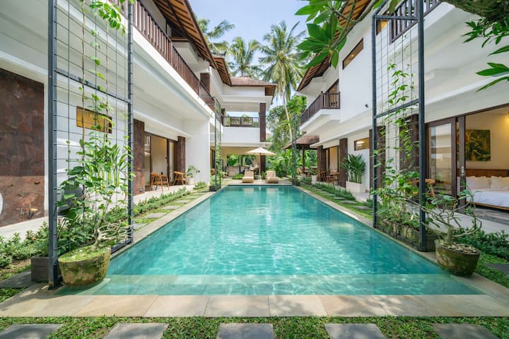 Cozy 1br W Spacious Pool+garden • Ubud's Best Spot - Ubud