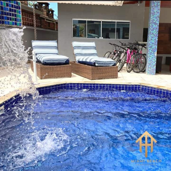 Extraordinária Casa Caribe - São Sebastião