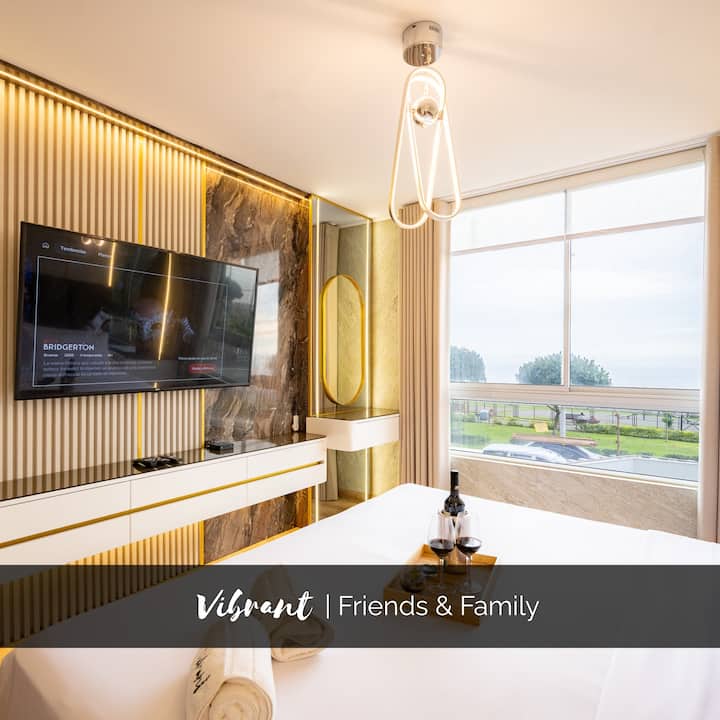 V* | Ocean View Apt In San Miguel W/ Pool & Gym - Lima
