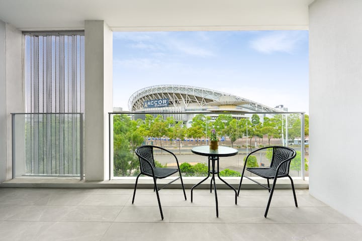 Olympic Park 2br Apartment Next To Accor Stadium - Parramatta
