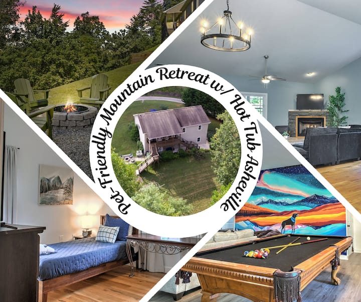Mountain Retreat W/ Hot Tub Near Asheville - Weaverville, NC