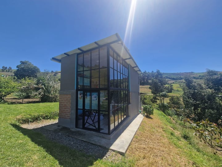 Cabaña Con Vista Al Volcán Galeras - Colombia