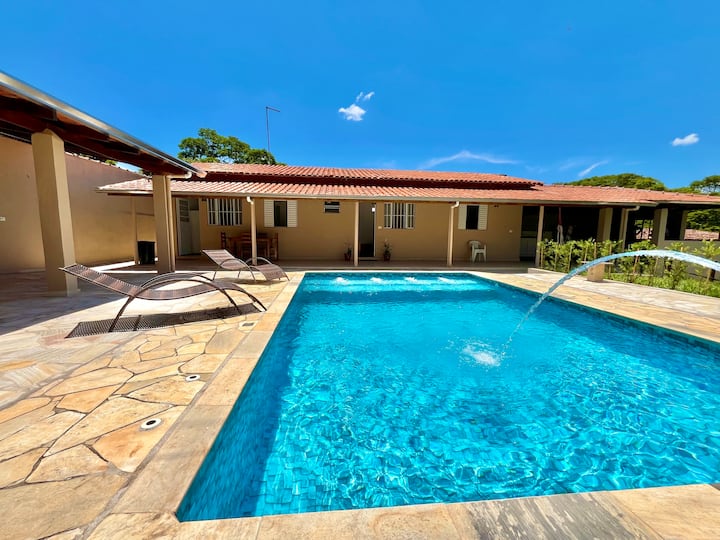 Piscina Com Hidro, Campinho E ÁRea De Lazer - Socorro