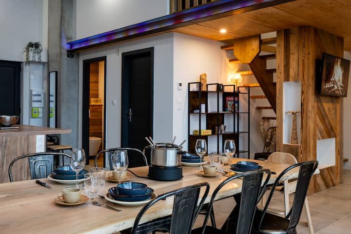 Appartement Cocon Familial & Vue Sur La Vallée - Les Rousses