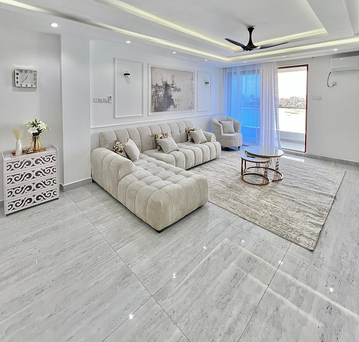 Modern 3br Sea View Escape | Nyali • A/c • Marina - Mombasa