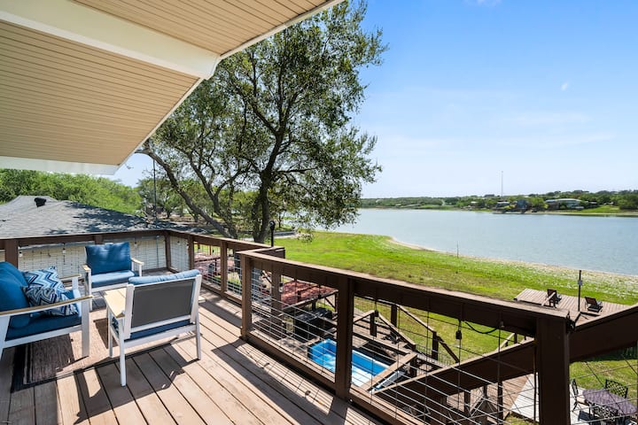 Relaxing And Cozy Lake House W/ Panoramic Views! - Casa Blanca, TX