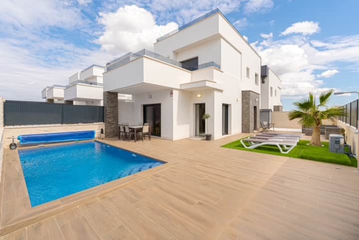 Casa Montgavina, Villa Au Coeur Du Golf Vistabella - Algorfa