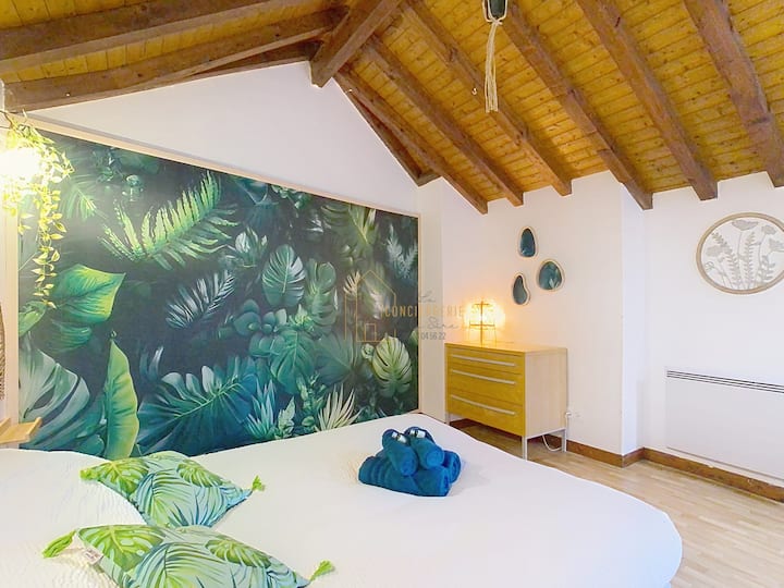 La Canopée, 50m2, Terrasse, 4 Pers, 2 Ch. - Moirans