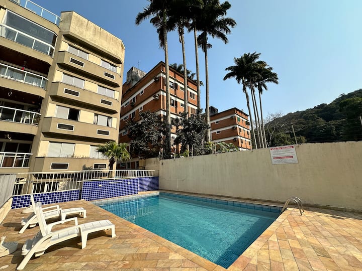 Apartamento Com Lazer Completo Na Praia Da Enseada - Guarujá