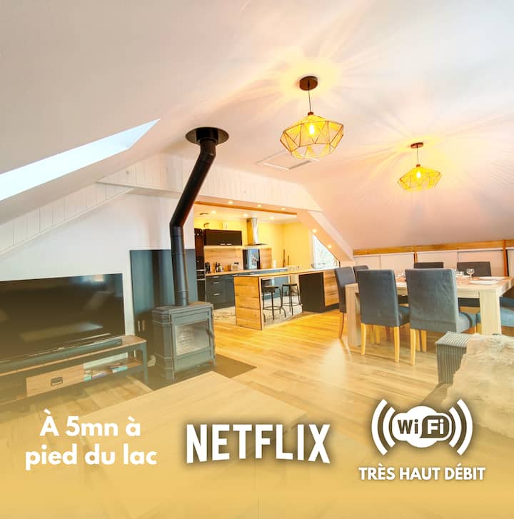 Le Cerf - Parking Privatif - La Féclaz