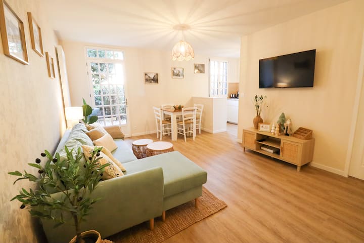 Appartement Rez-de-chaussée Avec Cours Privatives - Auxerre