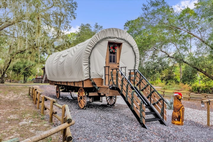 Magical Wagon Stay Near Disney-gated Natureretreat - Florida