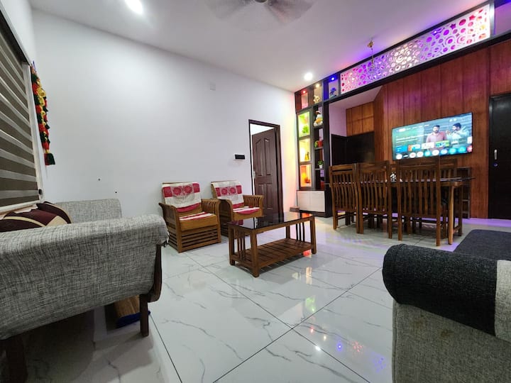 Swasthi Abode - 1st Floor 3bhk On River Front - Kumarakom