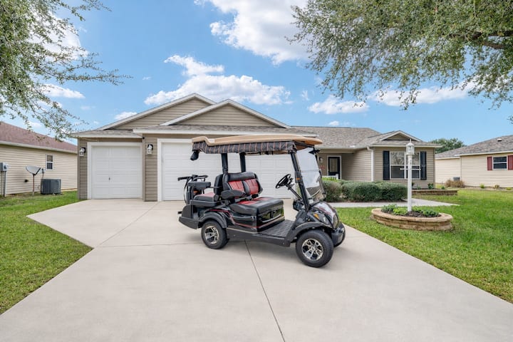 Freebird Nest-2 Bed-golf Cart-great Location - The Villages, FL