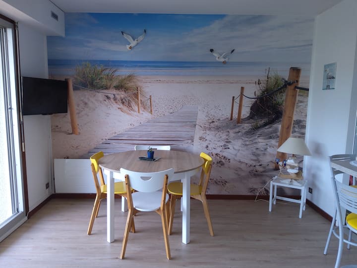 Appart T2 Avec Garage
1 Chambre - 1 Canapé-lit - Royan
