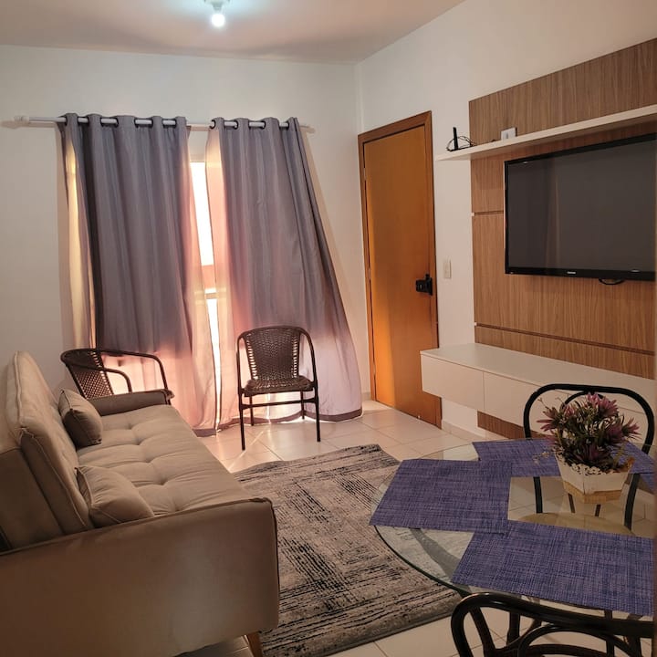 Conforto Do Lar Apartamento Com Vaga De Garagem - Campo Grande