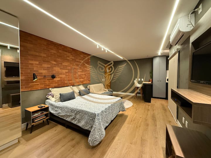 Excelente Apê 1/4 Mobiliado (16° Andar) - Goiânia