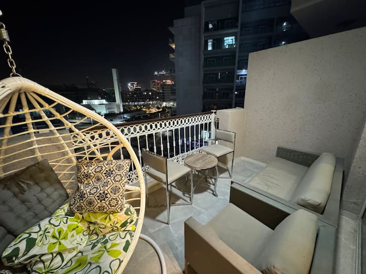 Cozy Modern Studio Burj Views | Arjan Dubai - Dubai