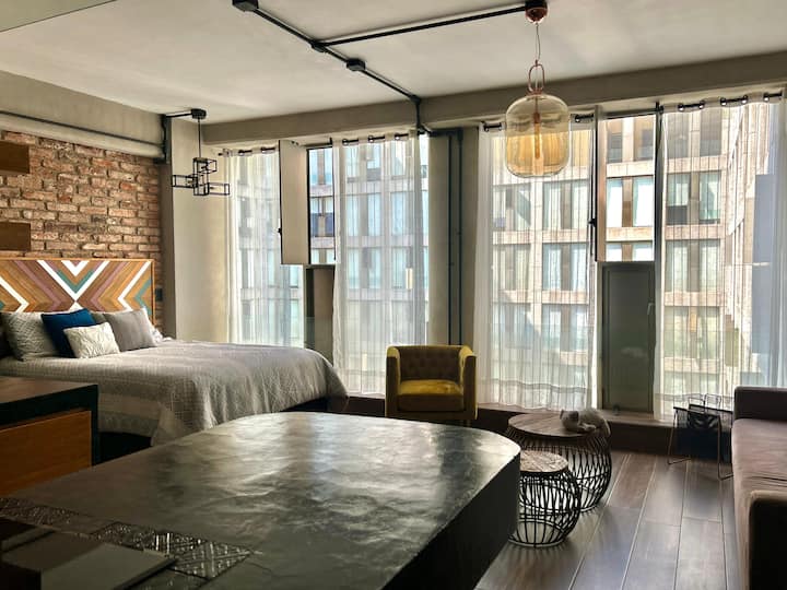 1026 Boutique Aptm Loft Sin Paredes Puerta Alameda - Mexico City